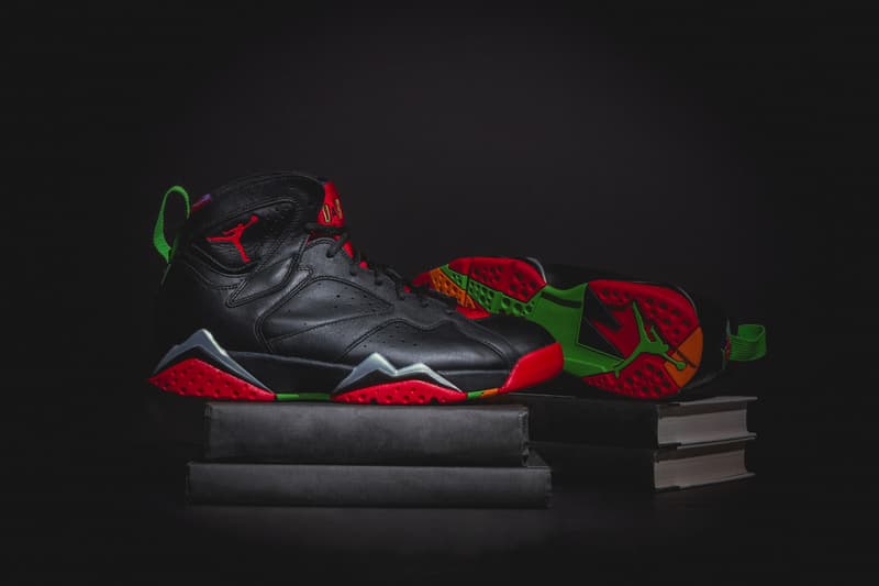A Closer Look At The Air Jordan 7 Retro "Marvin The Martian" | Hypebeast