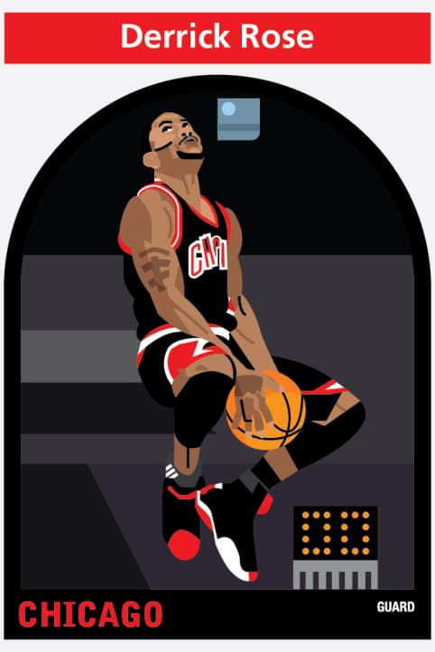 NBA Player Illustrations by Matthew Hollister | Hypeart