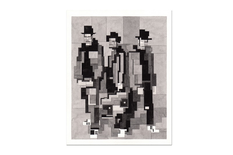 Adam Lister Geometric Watercolors | Hypebeast