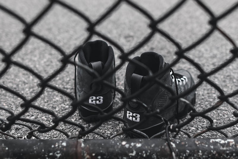 Closer Look Air Jordan 9 Retro Anthracite | Hypebeast