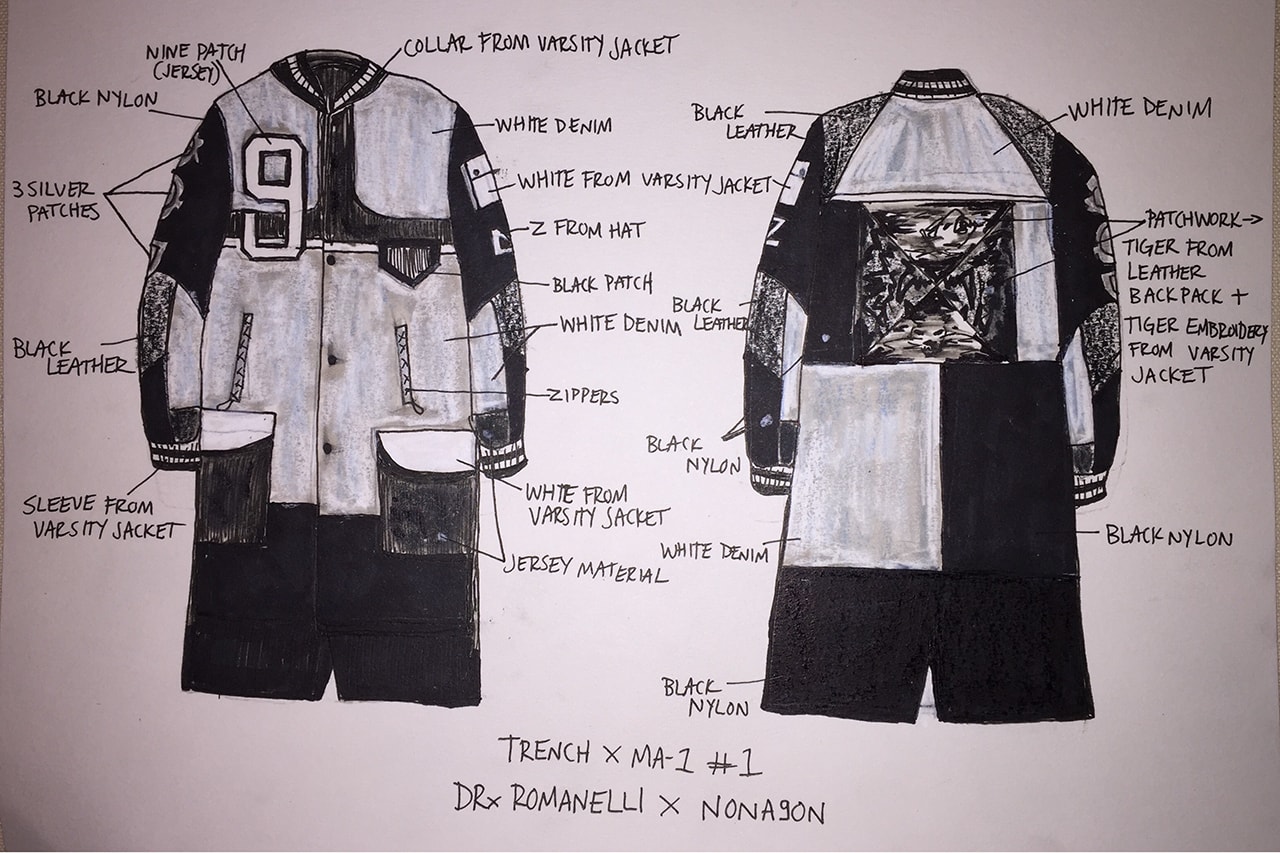 DRx Romanelli G-DRAGON YG NONAGON Collaboration | HYPEBEAST