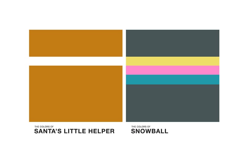 The Simpsons Pantone | Hypeart