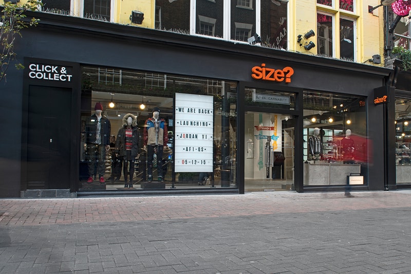 size? Carnaby Street Flagship | Hypebeast
