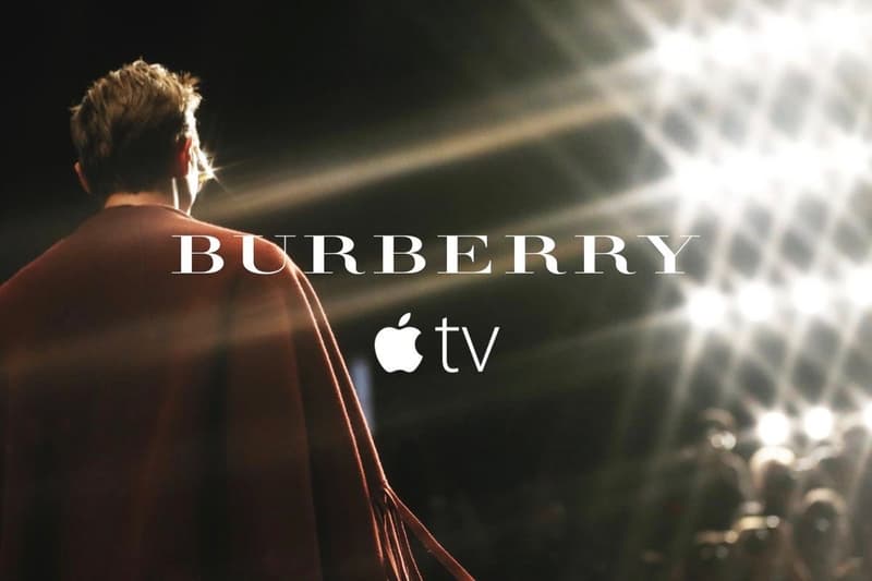 Burberry Premieres Shoppable Live-Streamed Collection on Apple TV ...