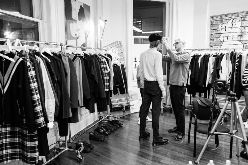 New York Fashion Week Mens Backstage Look | HYPEBEAST