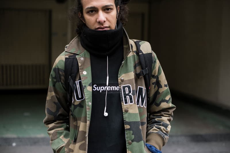 Supreme Street Styles at Paris Fashion Week 2016 Fall/Winter | Hypebeast