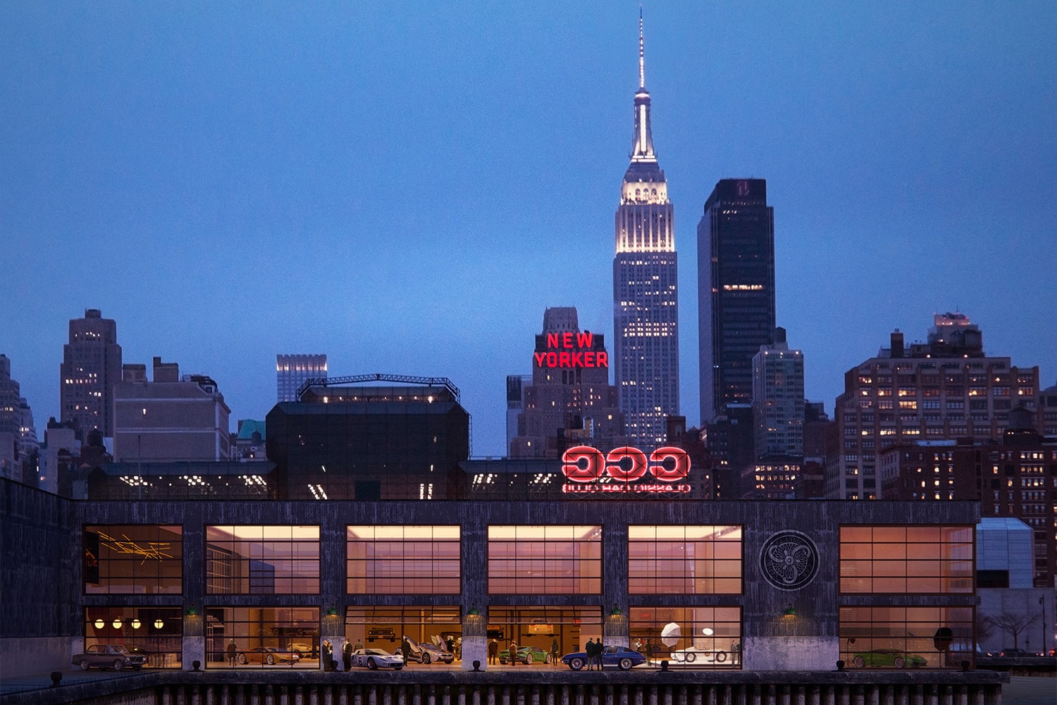 Classic Car Club of Manhattan Hudson River Park Location Preview ...