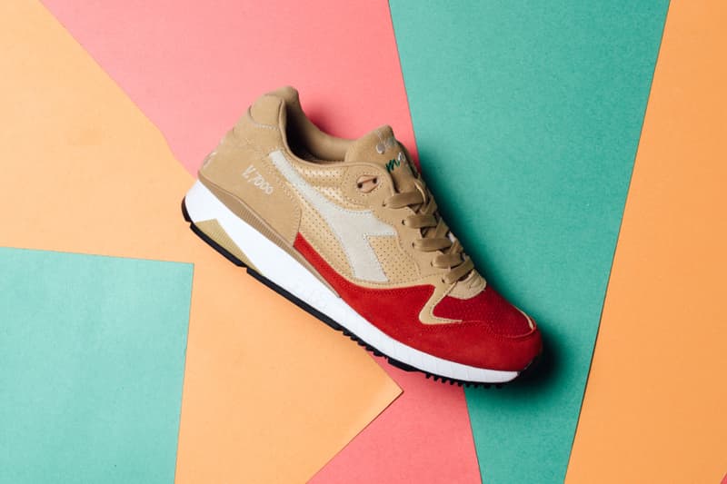 Diadora N9000 Poppy Red and V7000 Golden Straw | Hypebeast