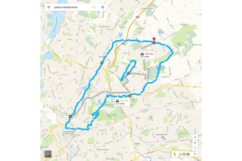 Streetwear Brand Logos with Google Maps | Hypebeast