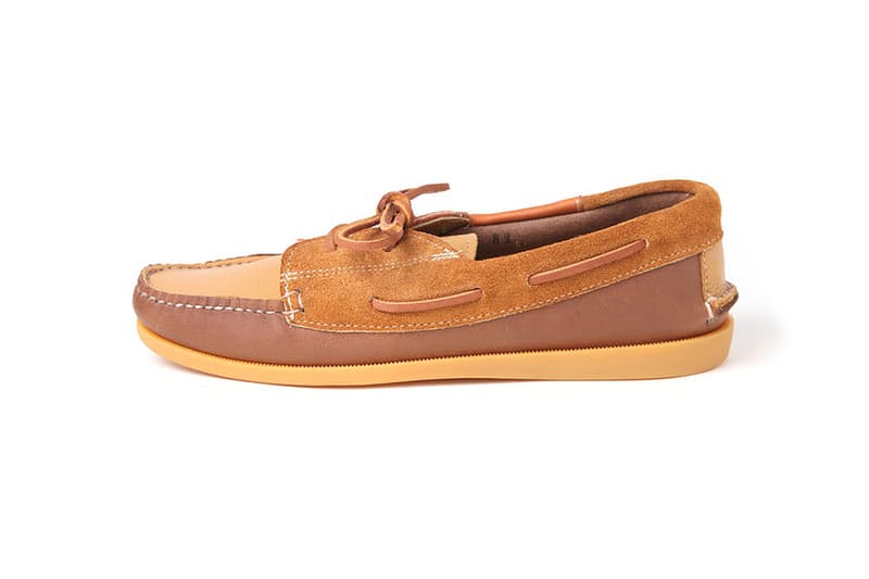 Engineered Garments x New England Outerwear Moc Camp Shoes | Hypebeast