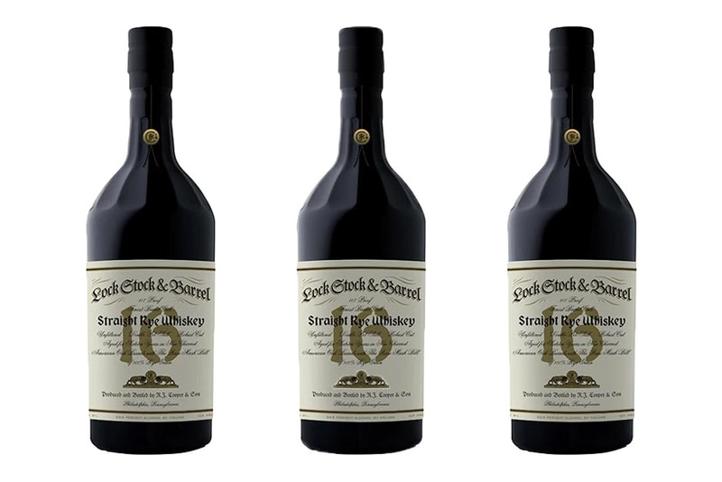 Lock Stock & Barrel 16 Year Old Rye Whiskey | Hypebeast