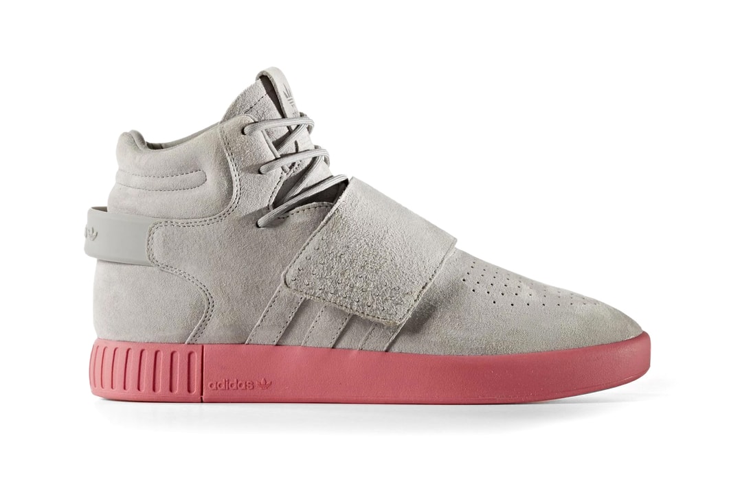 adidas Tubular Invader Strap "Solid Grey" | Hypebeast