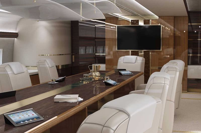 Boeing 747 VIP Private Jet Interior Photos | Hypebeast