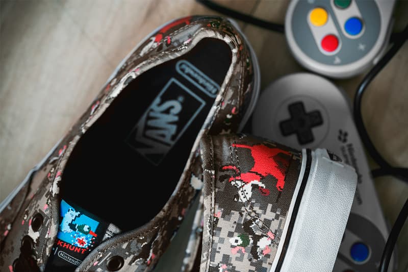 Vans and Nintendo Collaboration Closer Look | Hypebeast