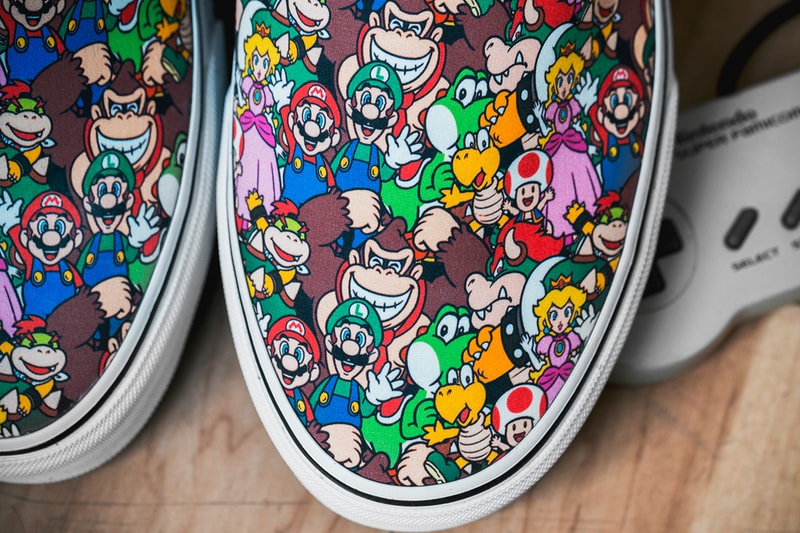 Vans and Nintendo Collaboration Closer Look | Hypebeast