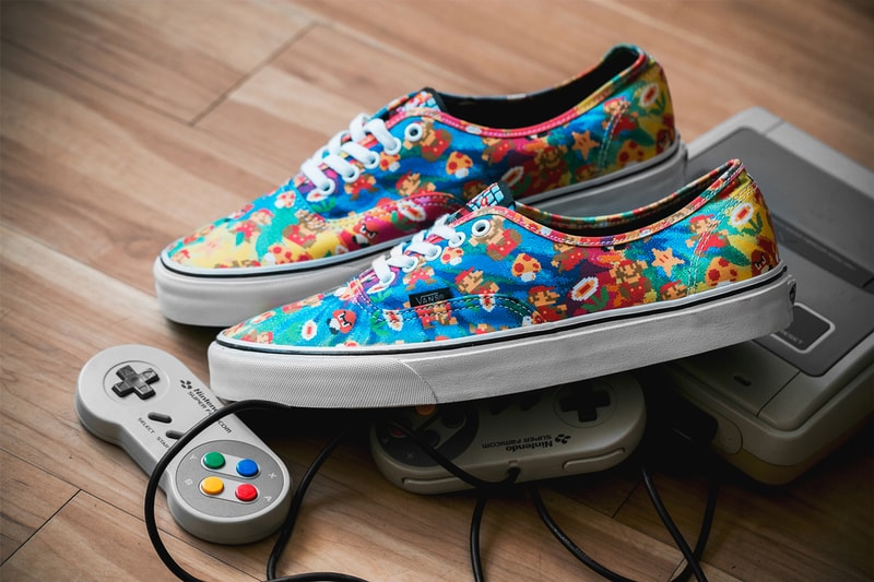 Vans and Nintendo Collaboration Closer Look | Hypebeast