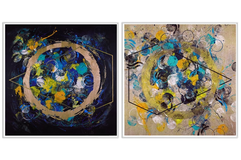 Stephen Curry Footwork Painting by MEGGS | Hypebeast