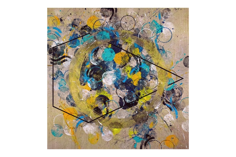 Stephen Curry Footwork Painting by MEGGS | Hypebeast