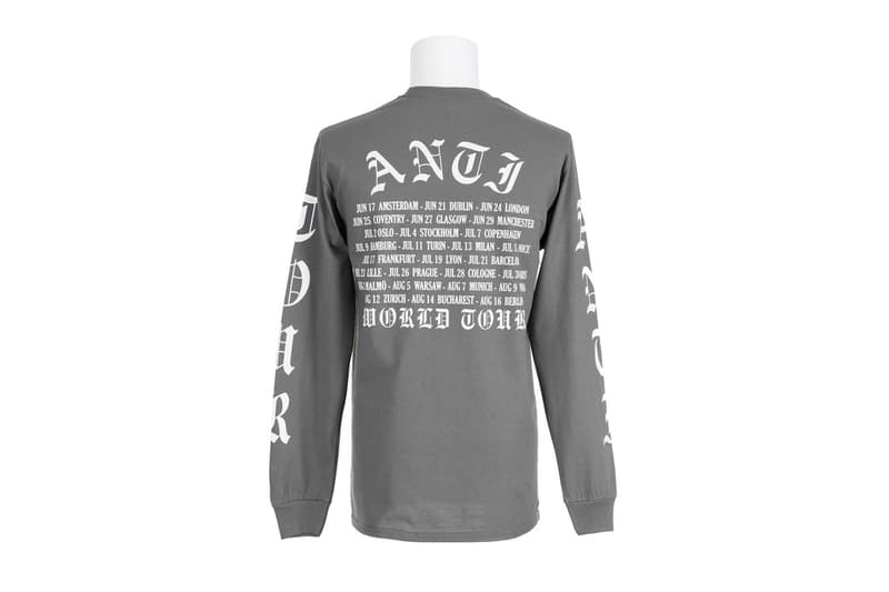 Rihanna ANTI Tour Merch | Hypebeast