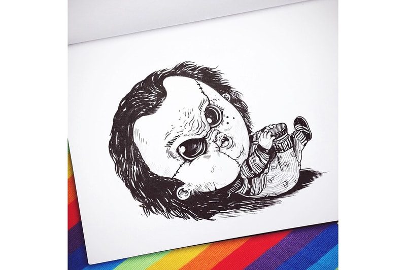 Baby Terrors Horror Characters by Alex Solis | Hypebeast