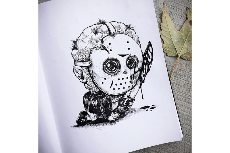 Baby Terrors Horror Characters by Alex Solis | Hypebeast