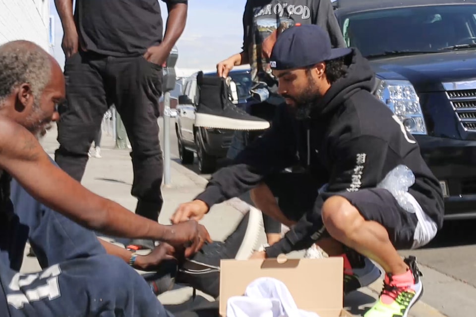 Jerry Lorenzo Donates Fear of God Merch to Homeless | Hypebeast