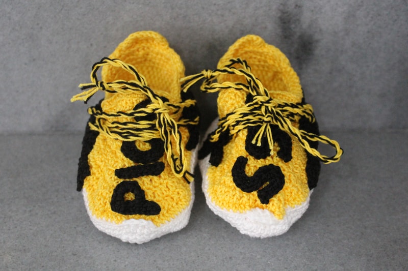 Picasso Babe Crochet Human Race NMDs 2016 | Hypebeast