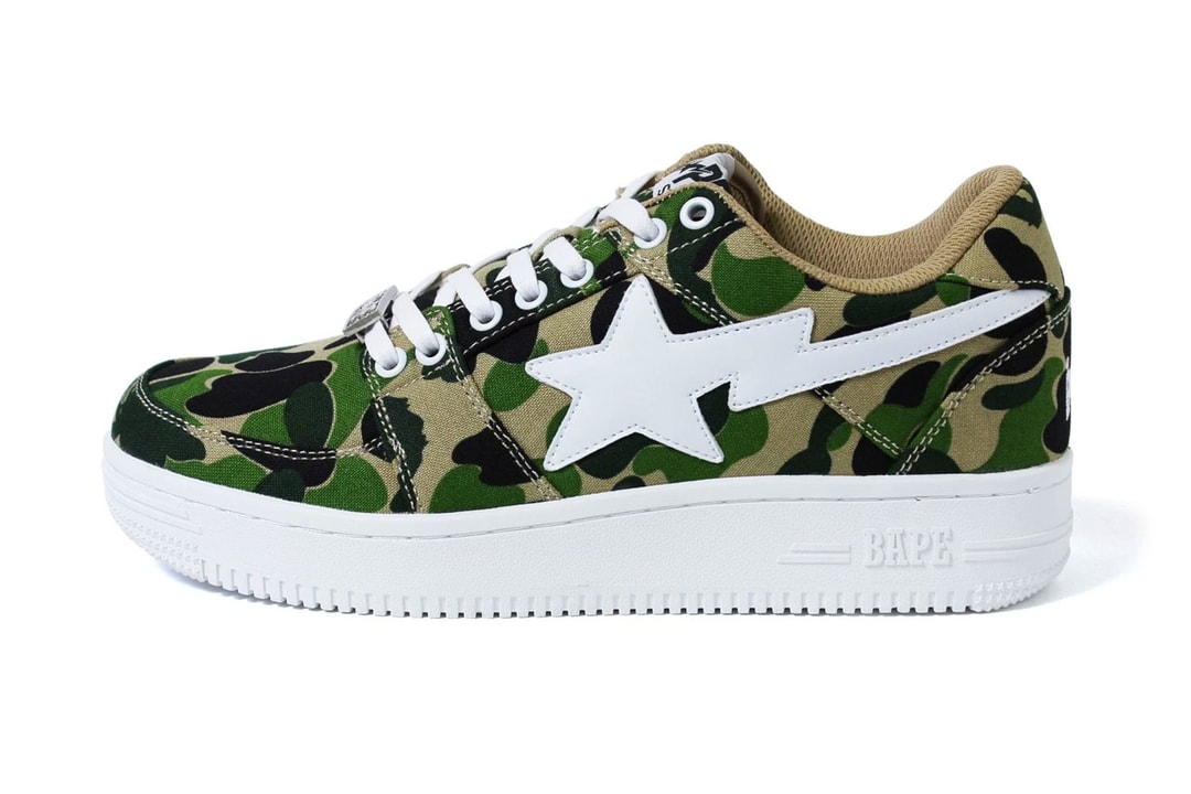 A Bathing Ape Releases The BAPESTA in "ABC Camo" | Hypebeast