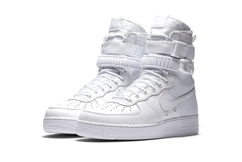 Nike SF Air Force 1 Triple White Asia Release | Hypebeast