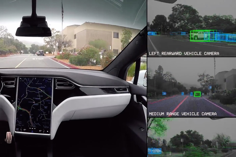 Tesla's Self-Driving Demo Displays What the Car Sees | HYPEBEAST