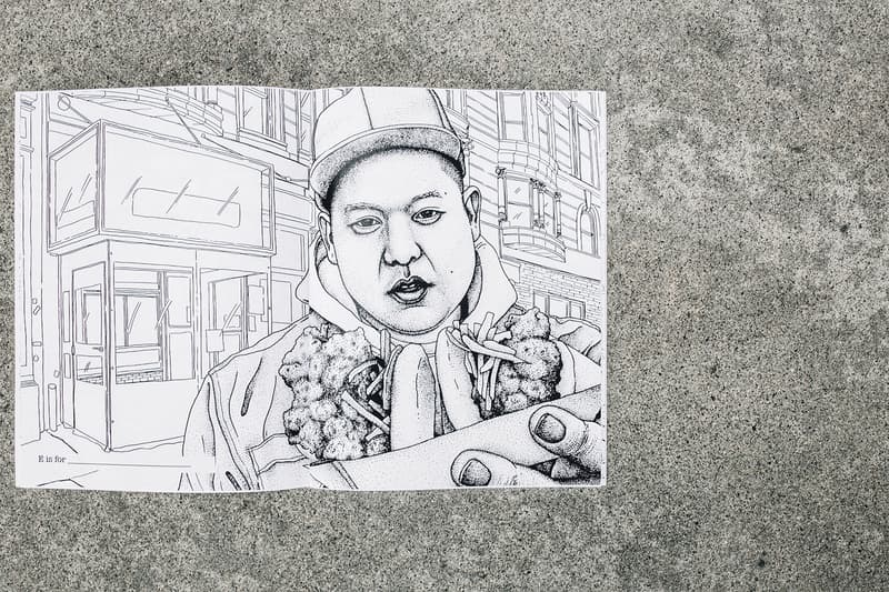 COLOR ME COOL Adult Coloring Book | Hypebeast