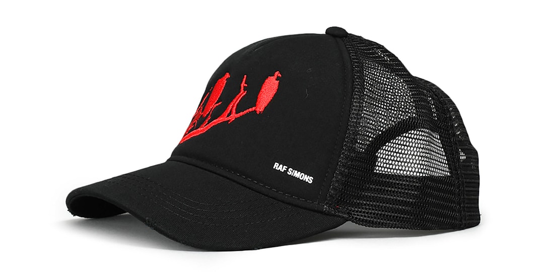 Raf Simons 2017 Vulture Trucker Hat | Hypebeast