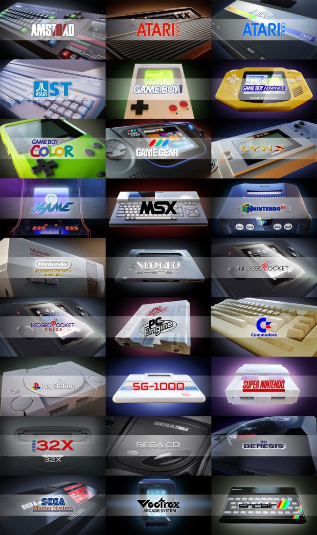 RetroEngine Sigma 28 Retro Video Game Systems In One | Hypebeast