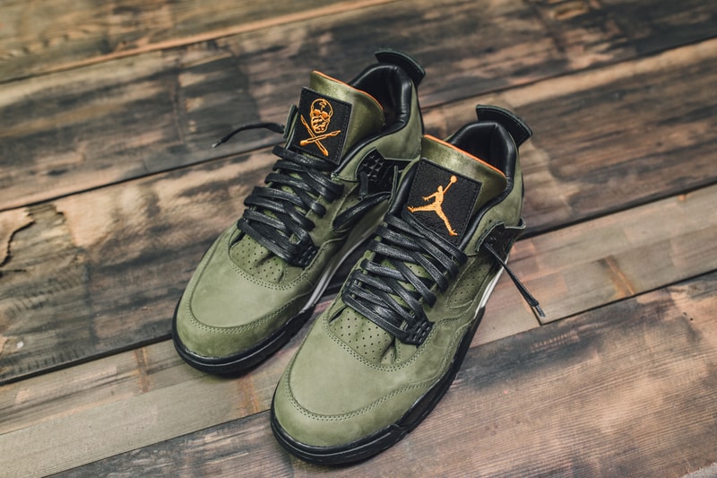 Undefeated Inspired Air Jordan 4 Custom | Hypebeast