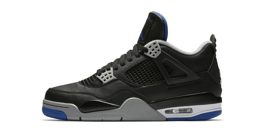 Air Jordan 4 "Black/Game Royal" | Hypebeast