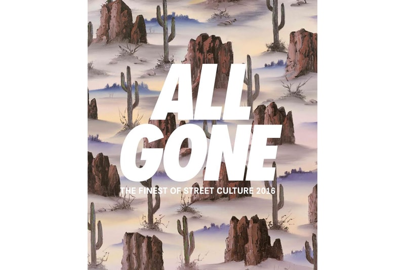 All Gone 2016 11th Issue Waterfalls Desert Cover | Hypebeast