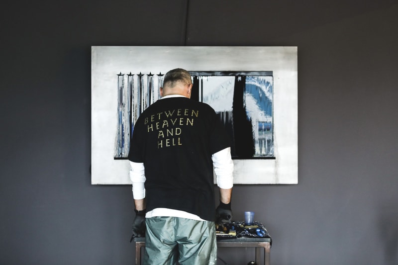 Andrea FACE Facelli VLONE Slam Jam Pop-Up Artist | Hypebeast