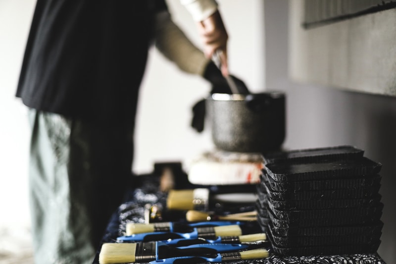 Andrea FACE Facelli VLONE Slam Jam Pop-Up Artist | Hypebeast