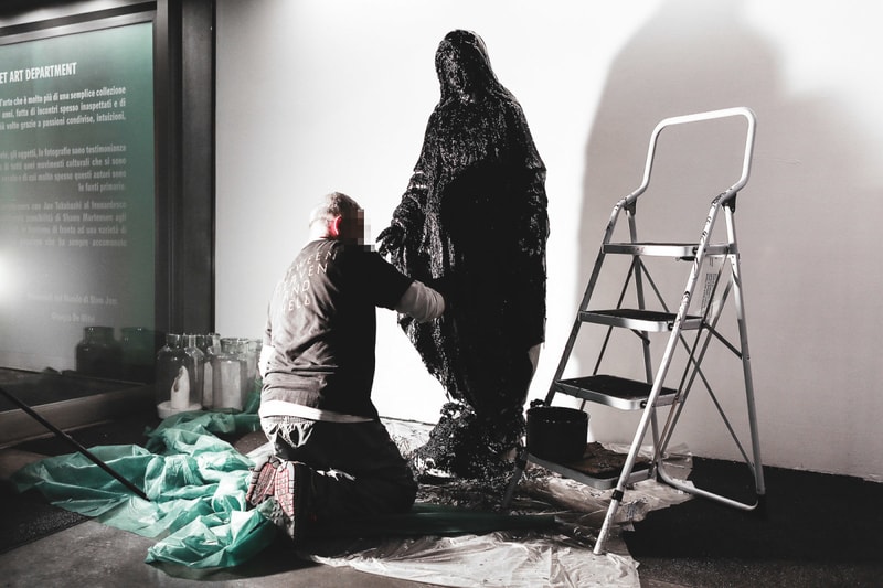 Andrea FACE Facelli VLONE Slam Jam Pop-Up Artist | Hypebeast