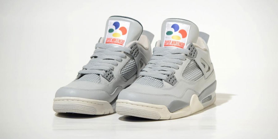 Jordan 4 Super Nintendo Custom | Hypebeast