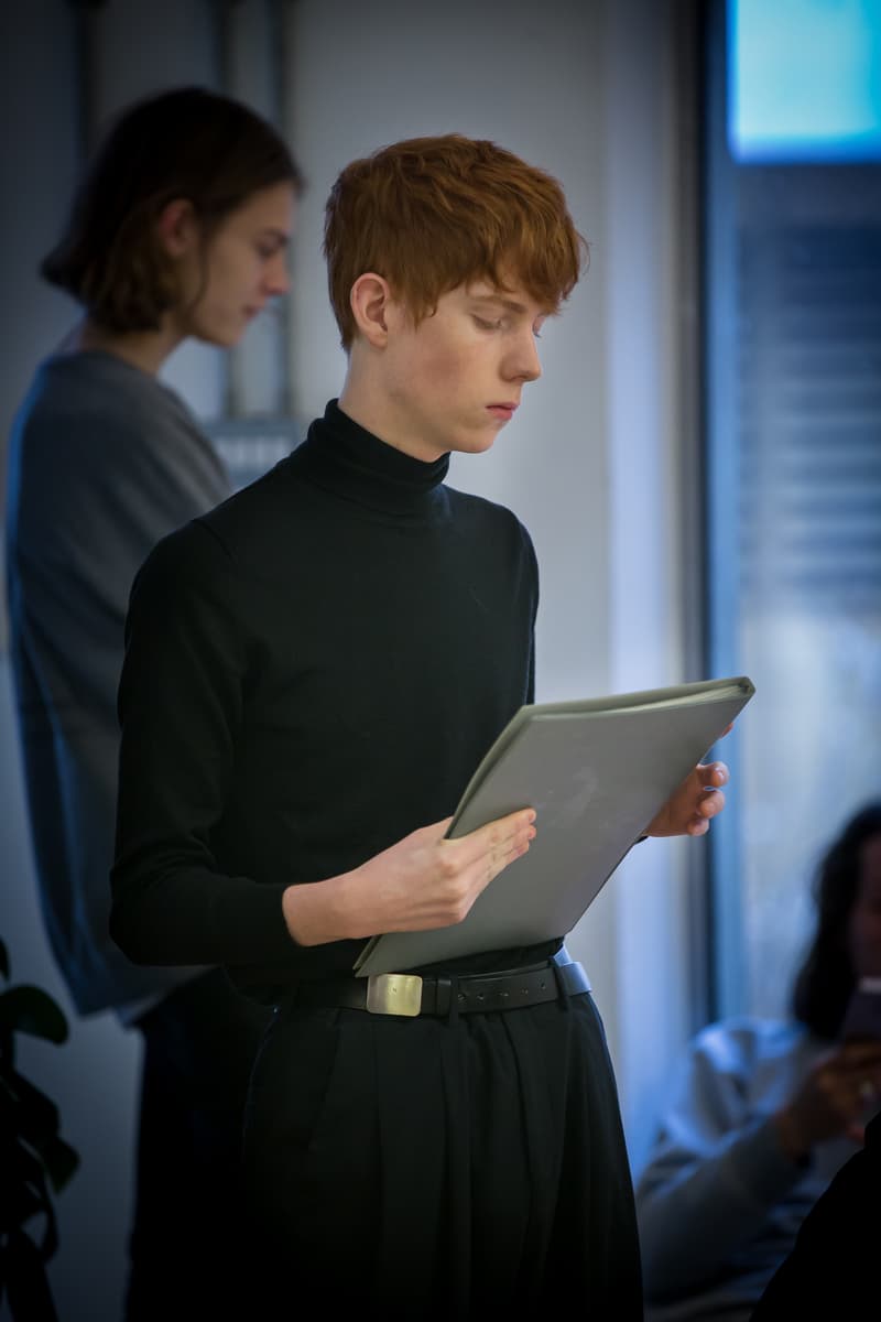 Matthew Miller Model Casting Session For London Fashion Week: Mens Fall ...