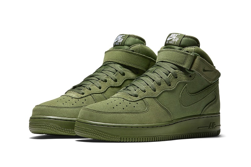 Nike Air Force 1 Mid Continues Love for Olive | Hypebeast