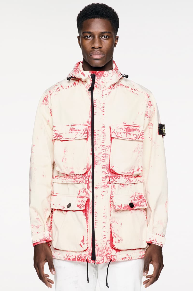 Stone Island 2017 Spring Summer Hand Corrosion Closer Look | Hypebeast