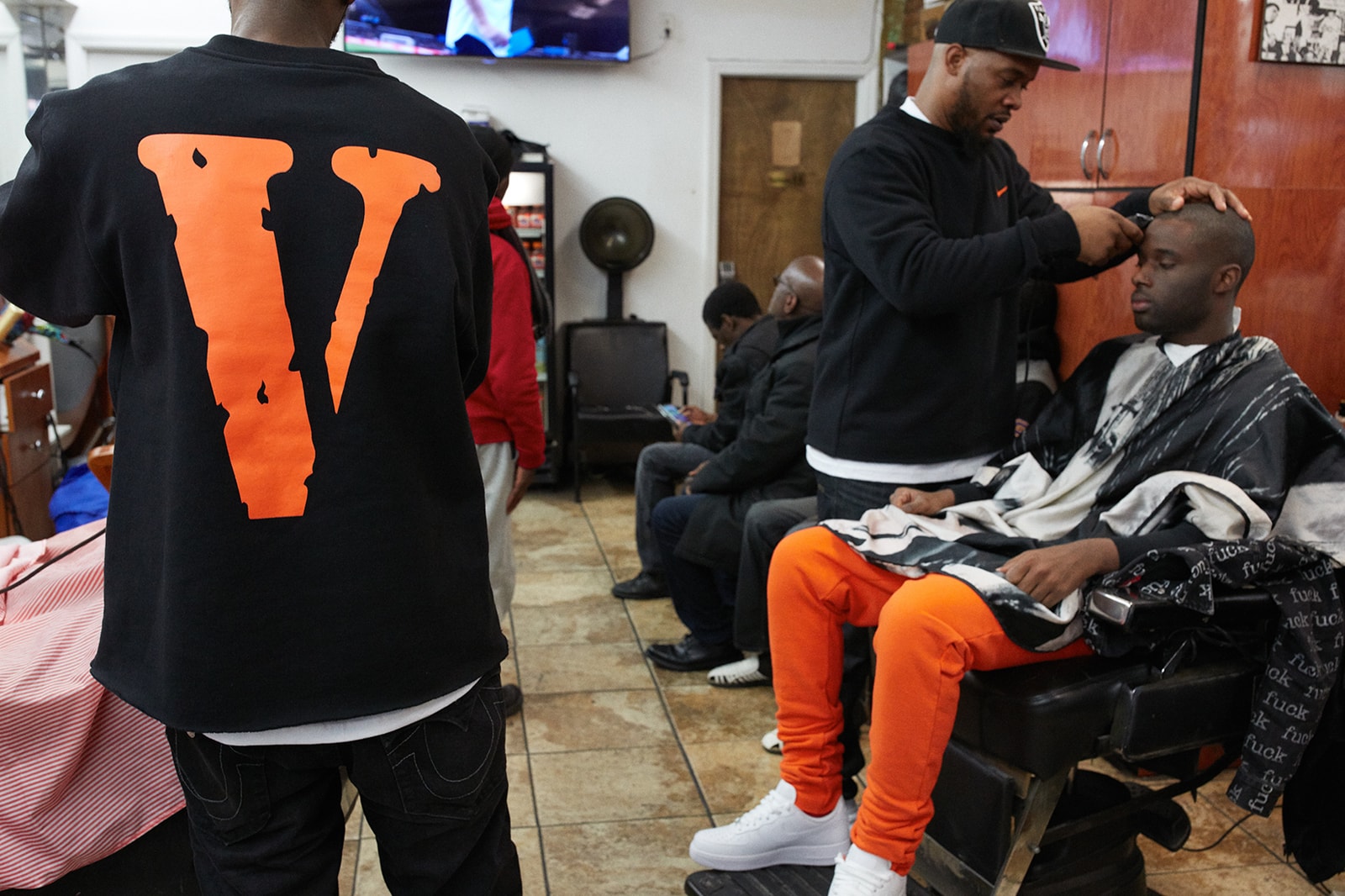 A$AP Bari Presents Harlem to the World Via VLONE x Nike Pop Up | HYPEBEAST