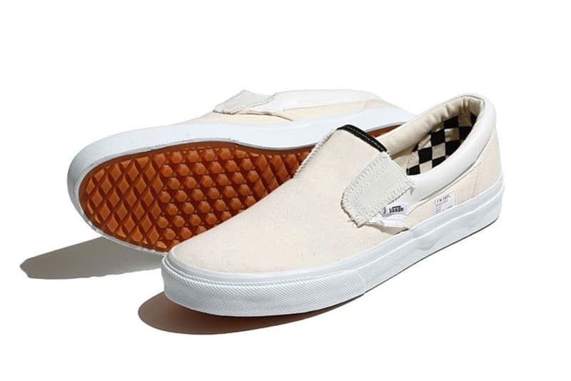 Vans x BEAMS Reverse Checkerboard Slip-On | Hypebeast
