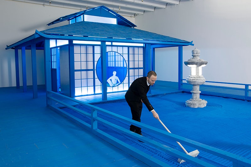 Daniel Arsham Zen House "Hourglass" Exhibit | Hypebeast