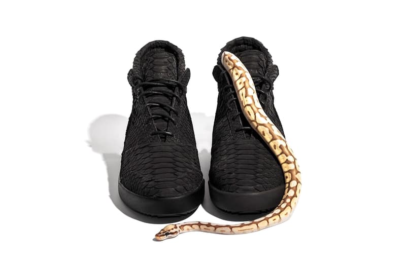 John Geiger Unveils a Python Suede Iteration of His 001 Shoe | Hypebeast