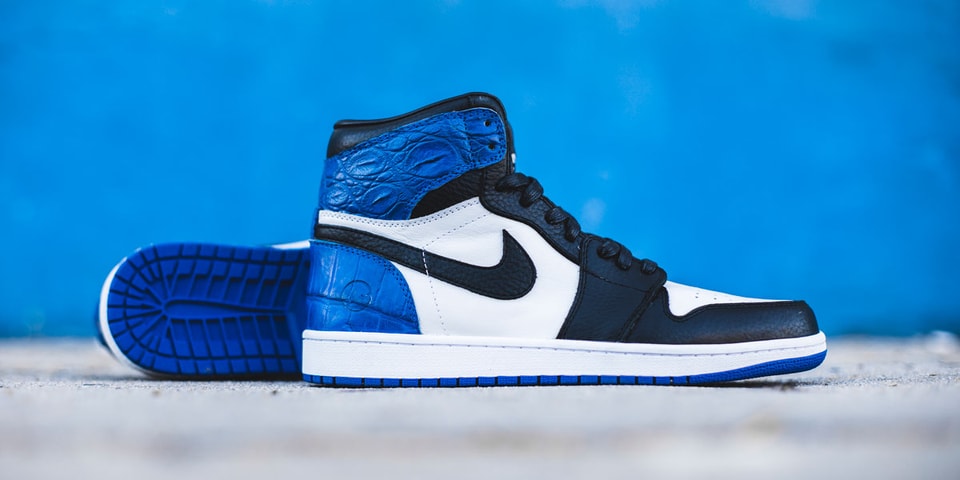 fragment design x Air Jordan 1 by Shoe Surgeon | HYPEBEAST