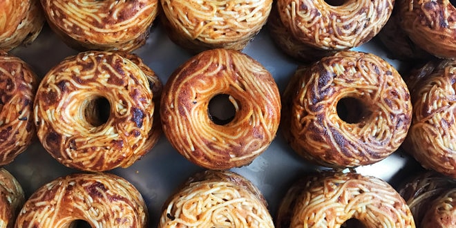 Spaghetti Donuts Debut in NYC for Smorgasburg | Hypebeast