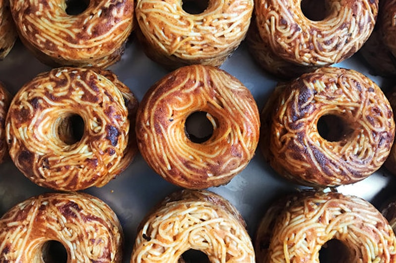 Spaghetti Donuts Debut in NYC for Smorgasburg | Hypebeast